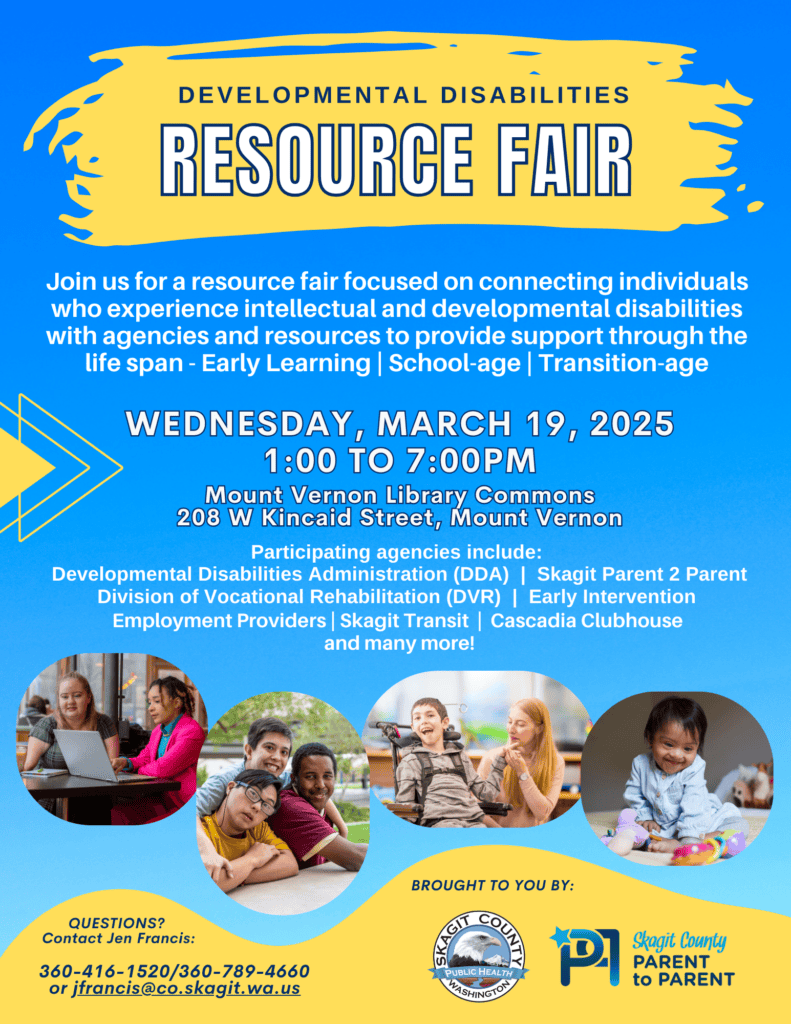 Skagit County ALL AGES Developmental Disabilities Resource Fair ...